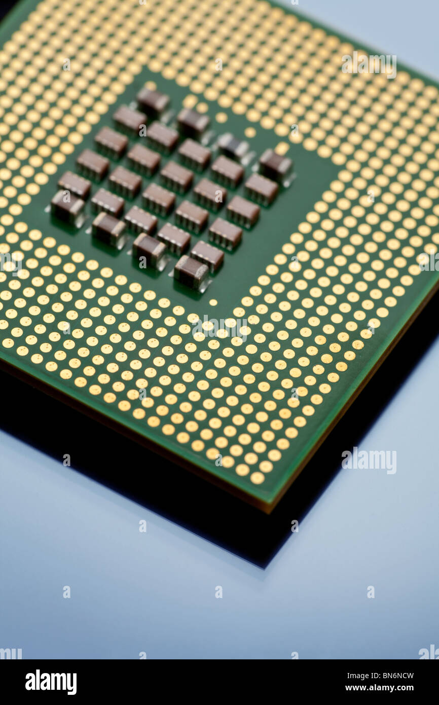 Computer CPU close up shot Stock Photo - Alamy