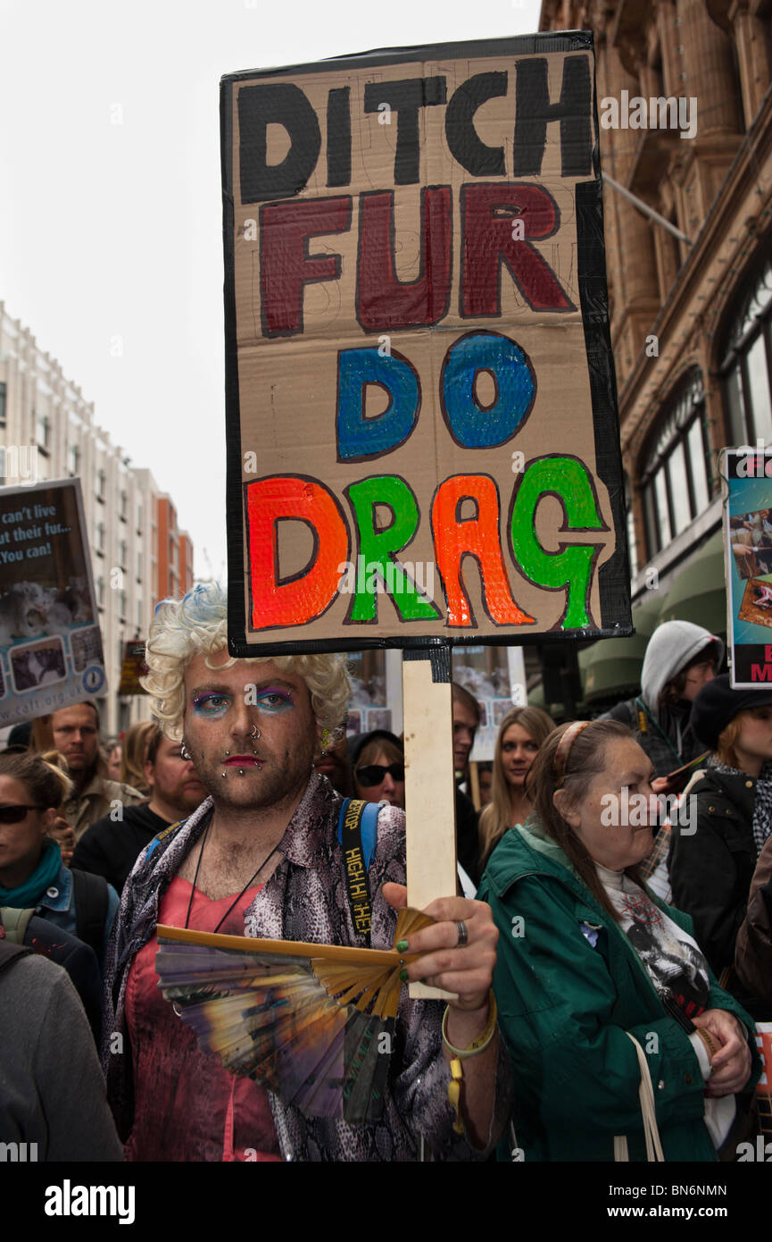 Anti drag protest hi-res stock photography and images - Alamy