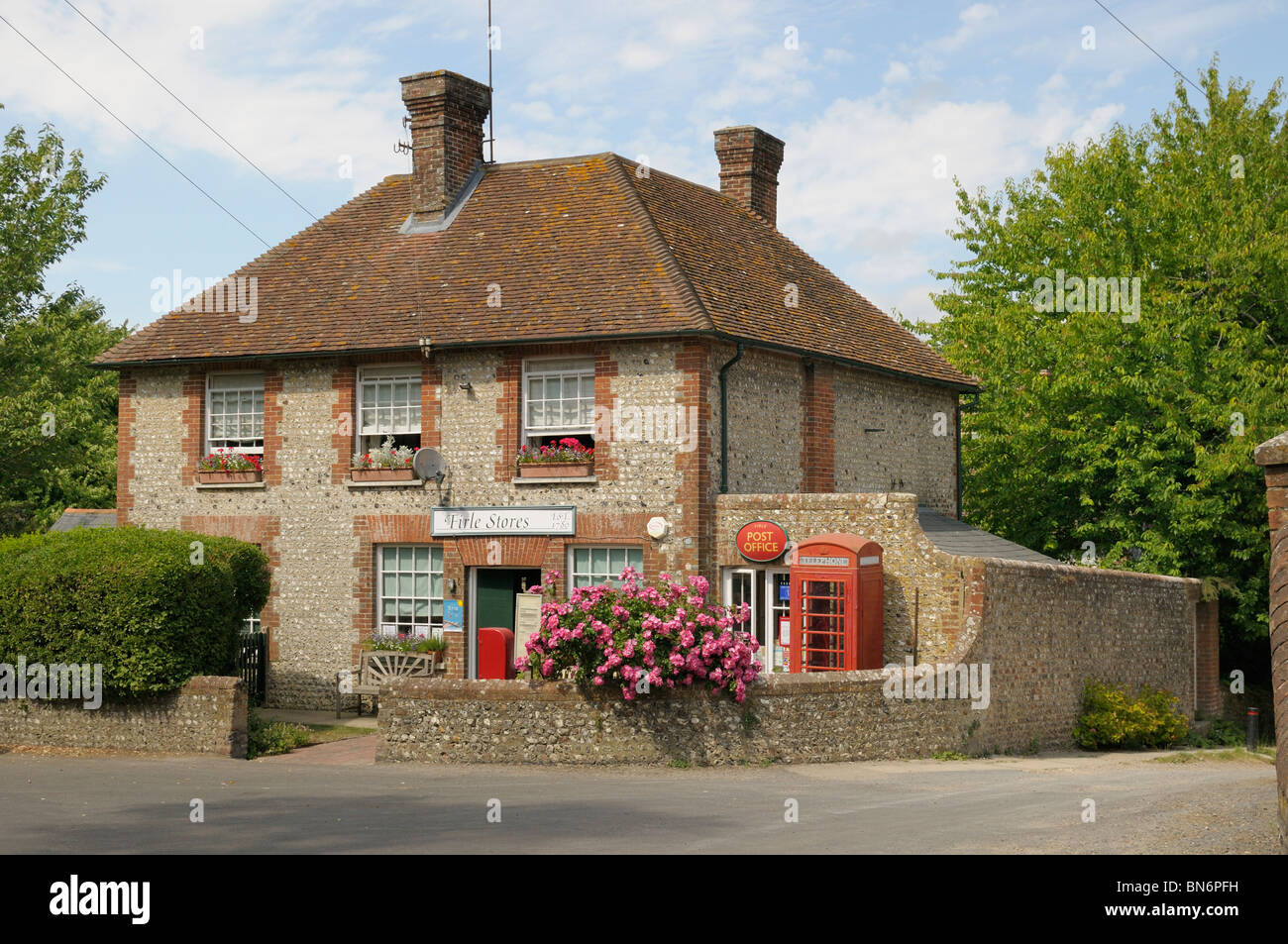 The village general store and Post Office in West Firle, Sussex ...