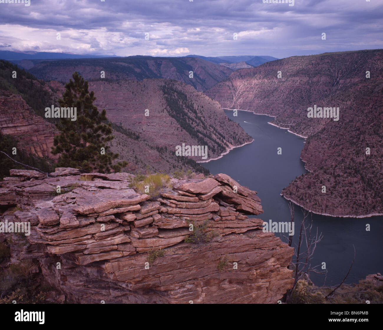 River Flowing Through Canyon,UT Stock Photo - Alamy