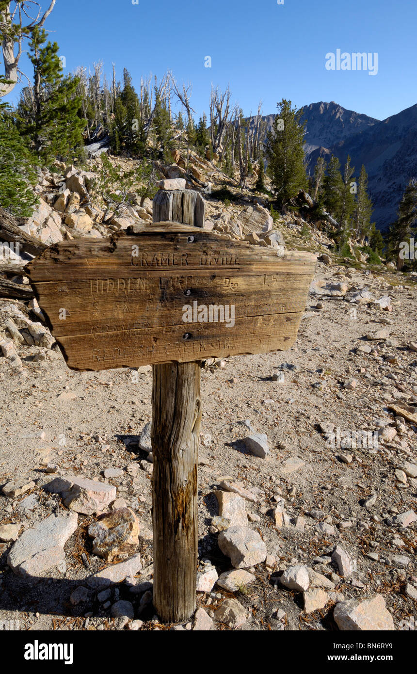 Sawtooth national recreation area sign hi-res stock photography and ...