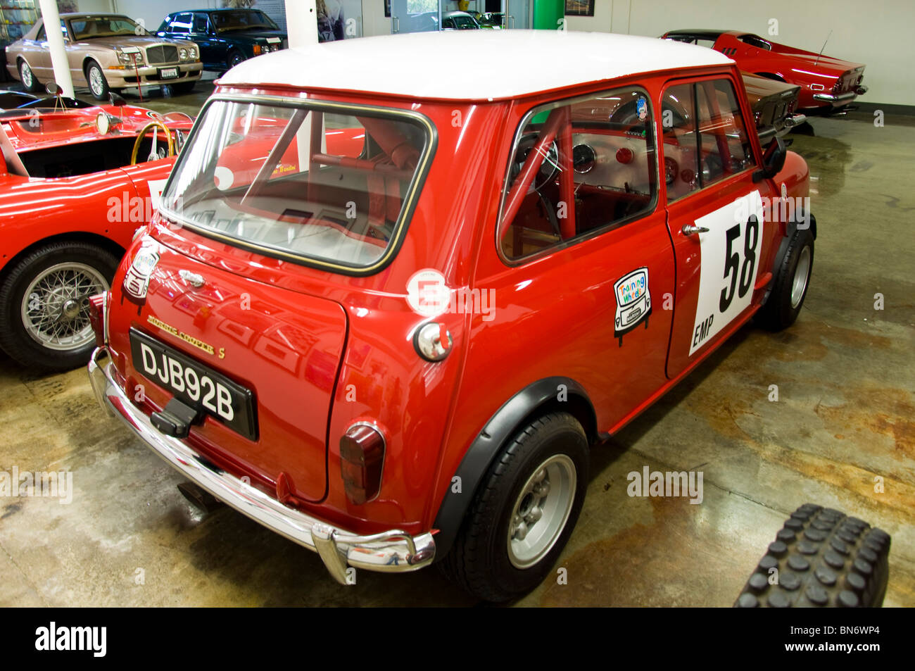 Vintage Cooper Car Stock Photo - Alamy