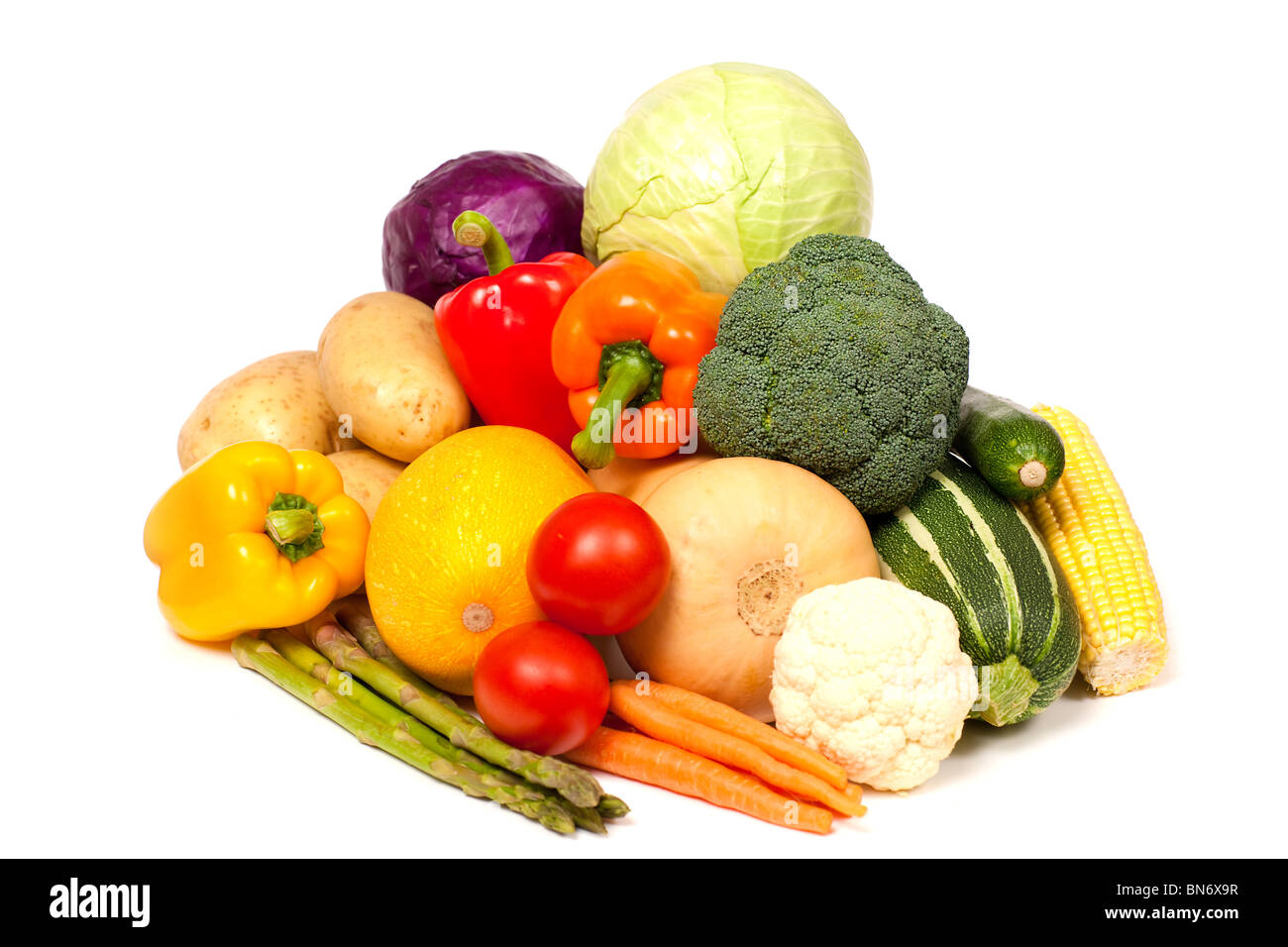 Variety of Vegetables Stock Photo - Alamy