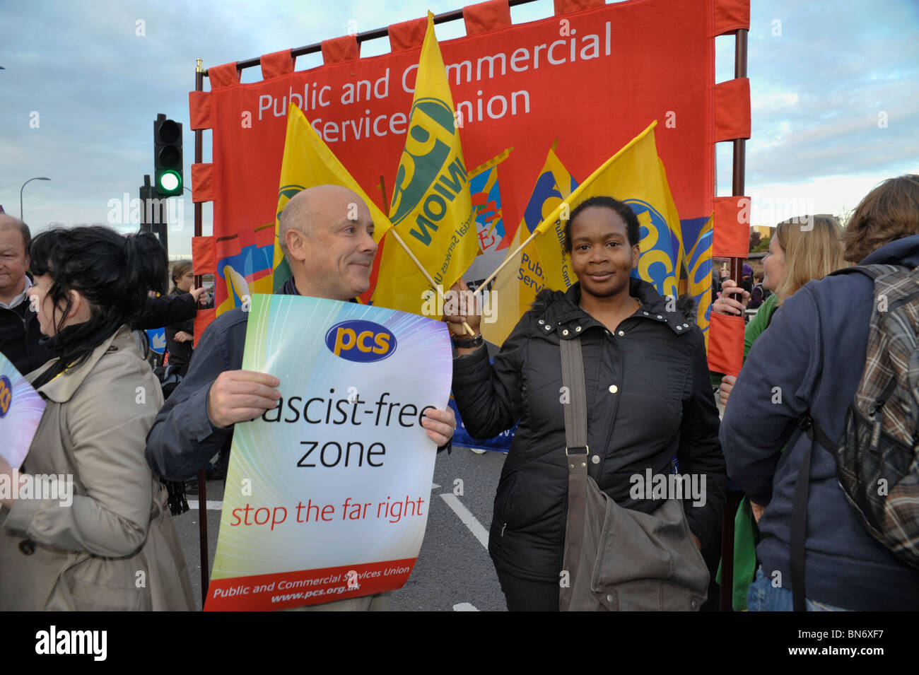 Unite union flags banner banners hi-res stock photography and images ...