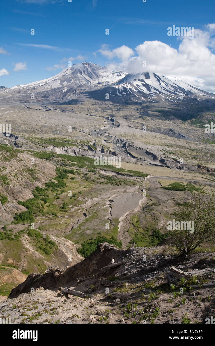 Mount St. Helens National Volcanic Monument - Washington Stock Photo ...
