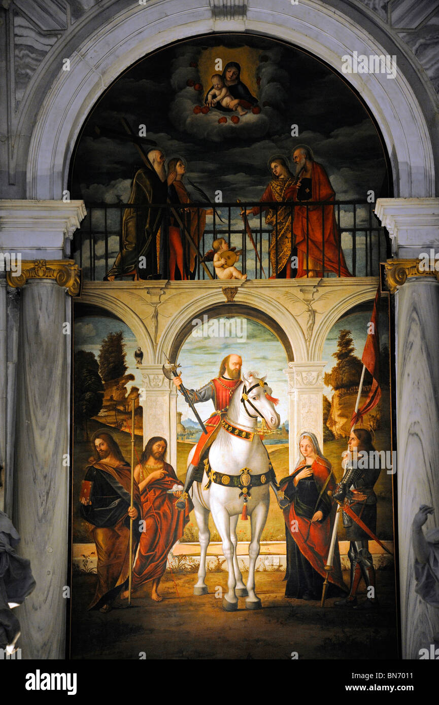 1514 oil on canvas san vidal hi-res stock photography and images - Alamy