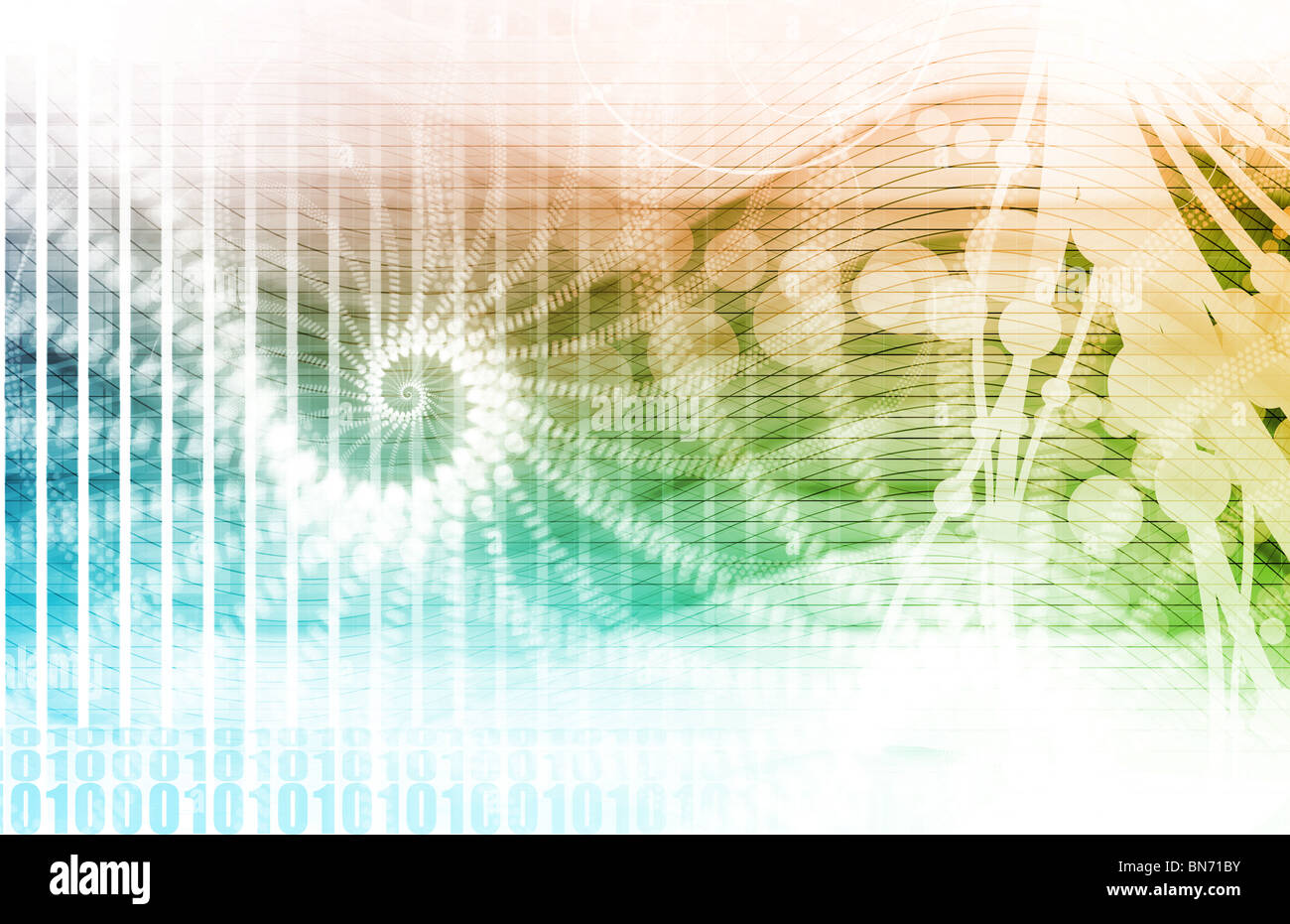 Futuristic Background on Innovation as a Concept Stock Photo - Alamy