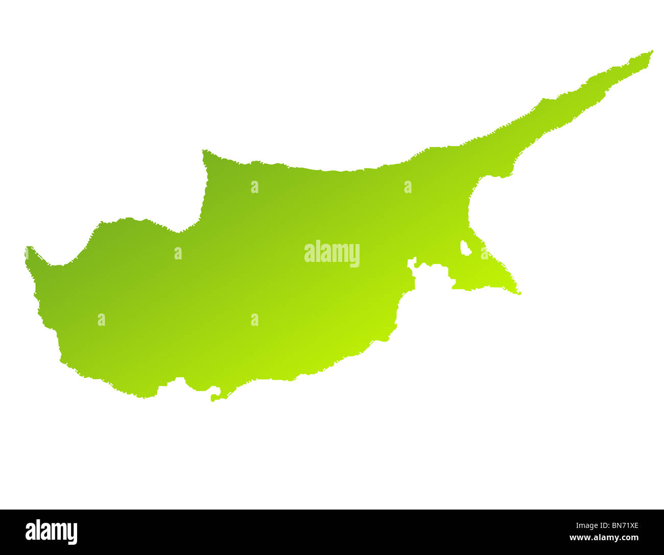 Cyprus Map Europe High Resolution Stock Photography and Images - Alamy