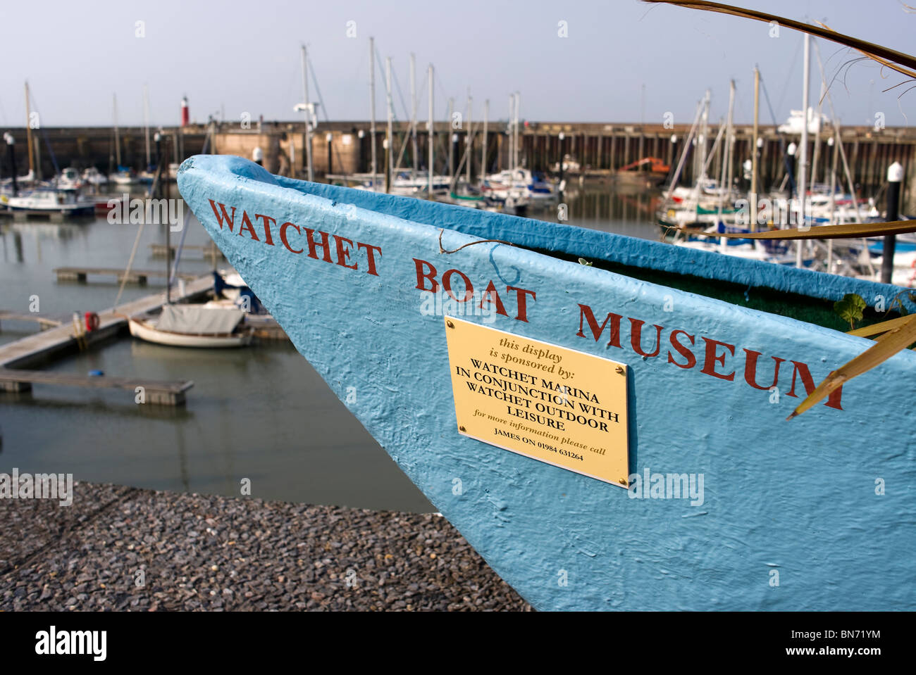 The harbour at watchet somerset england uk Stock Photo - Alamy