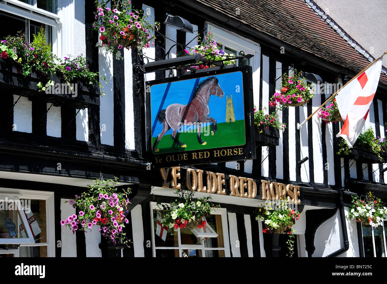 Vine street evesham hi-res stock photography and images - Alamy