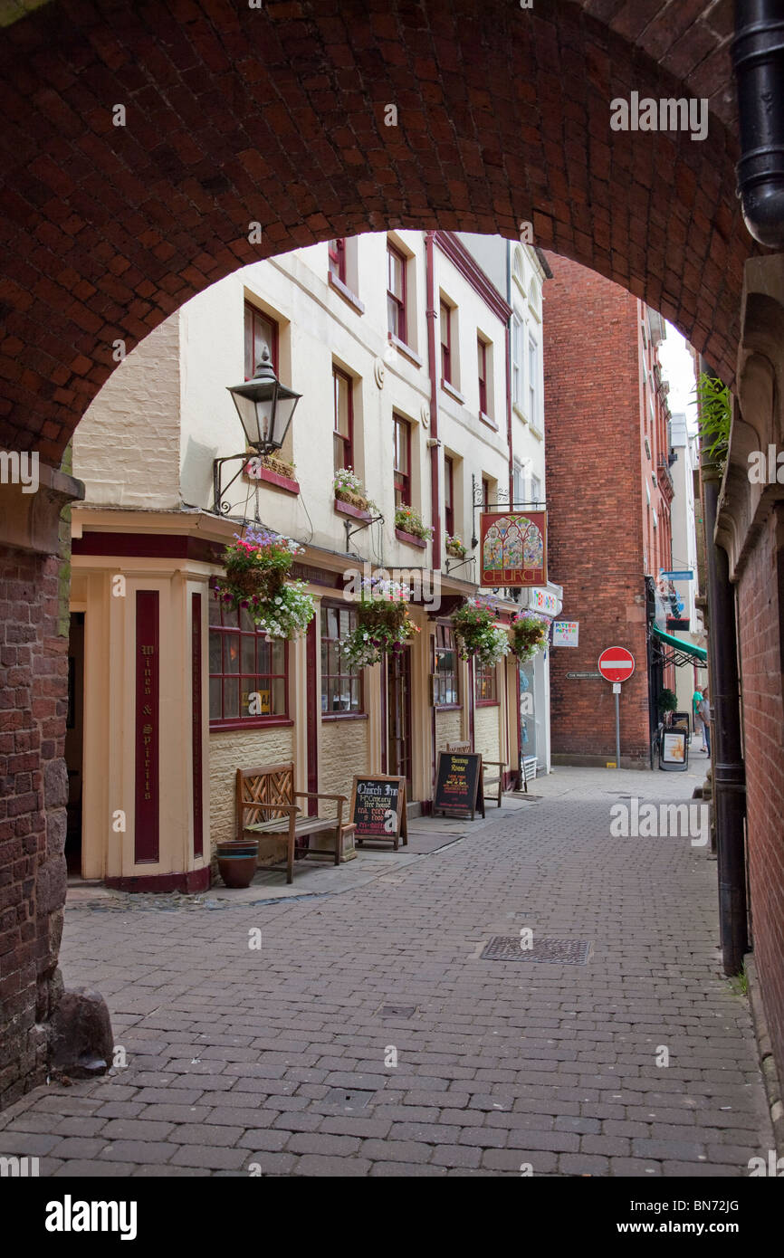 Ludlow Church Inn Stock Photo - Alamy