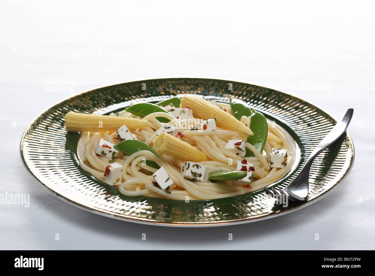 Macaroni la pasta bunch of flowers Stock Photo - Alamy