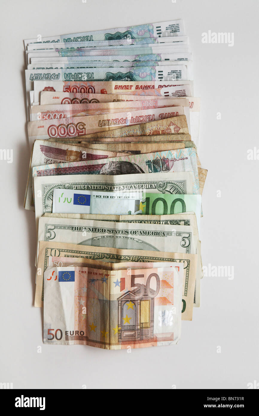 Different money hi-res stock photography and images - Alamy