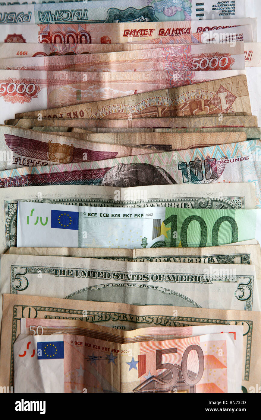 Different money hi-res stock photography and images - Alamy