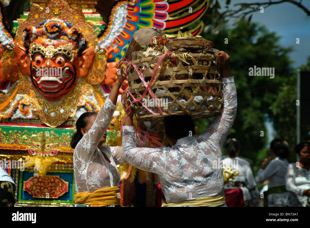 Balinese religion is based on respect for and worship of God and ...