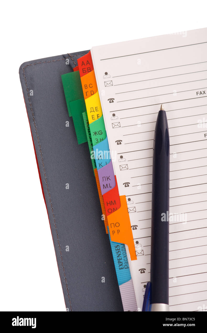 Time organizer hi-res stock photography and images - Alamy