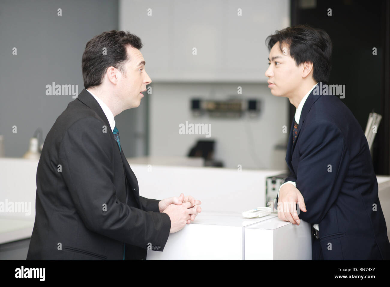 white-collar worker working in office Stock Photo - Alamy