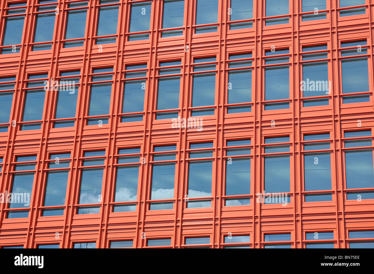 Bright, colourful buildings in the west end of London, England, UK ...