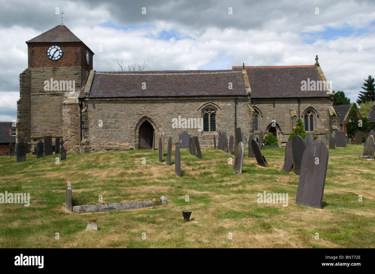 Sutton Cheney. The Church of St James, Leicestershire. HOMER SYKES ...