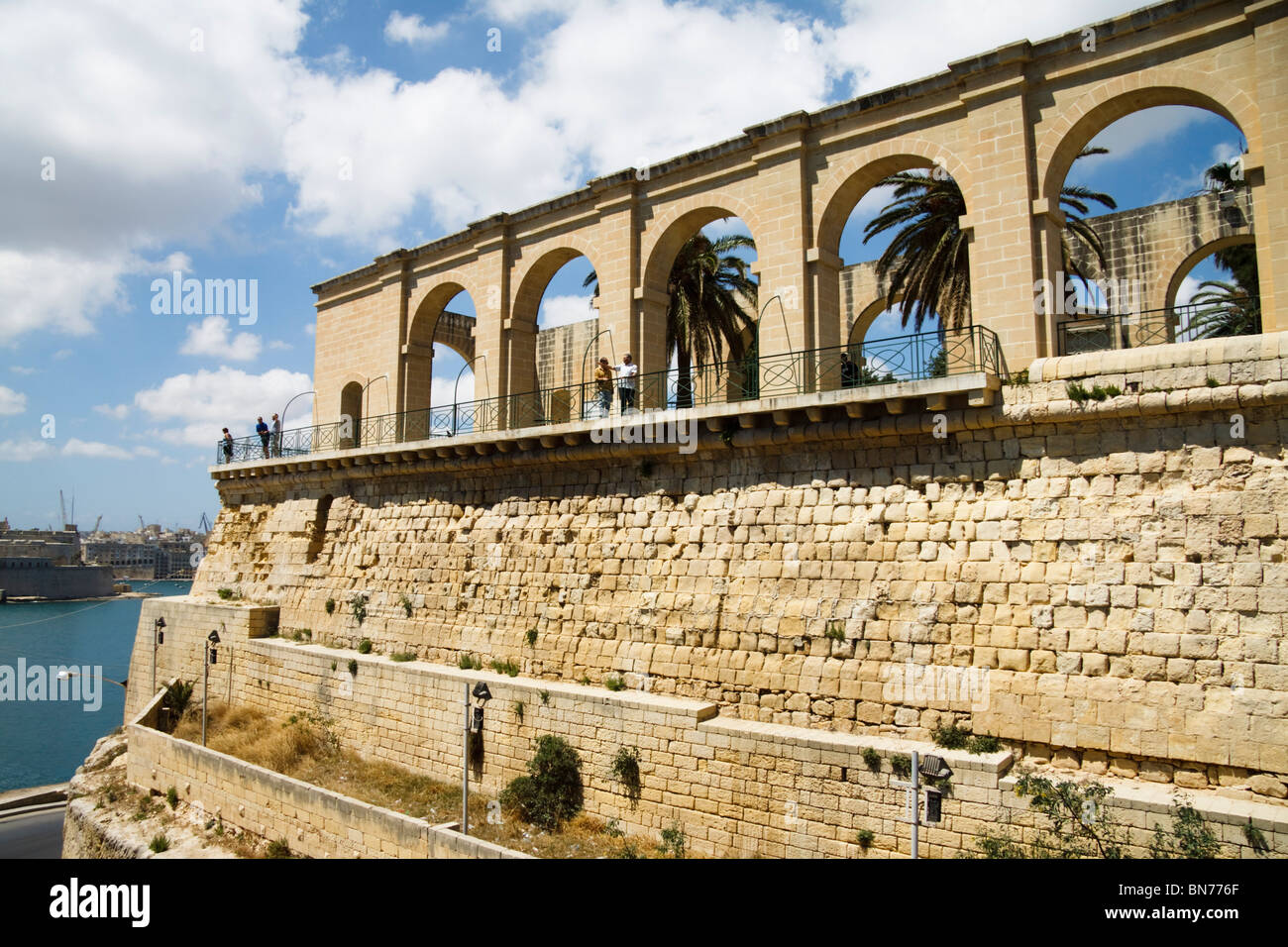 Lower Barrakka Gardens, Valletta, Malta Stock Photo - Alamy