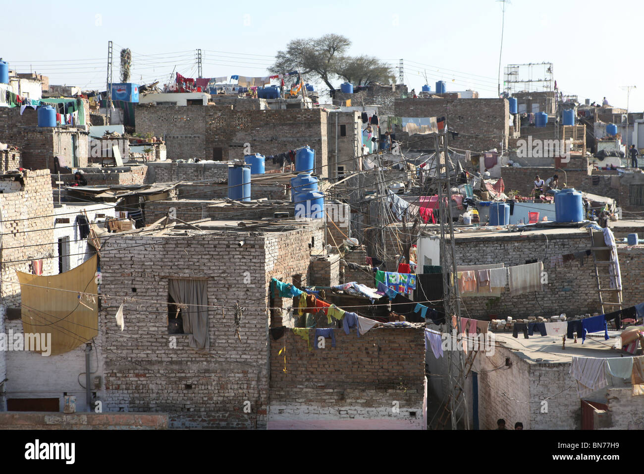poor area of Islamabad Stock Photo - Alamy