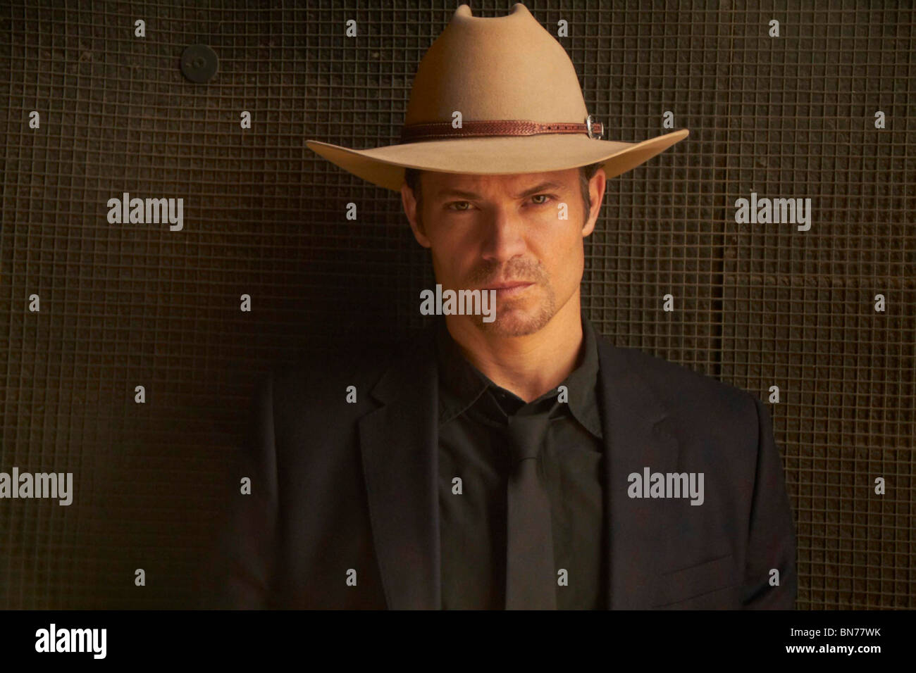 Timothy Olyphant In Cowboy Hat Chair