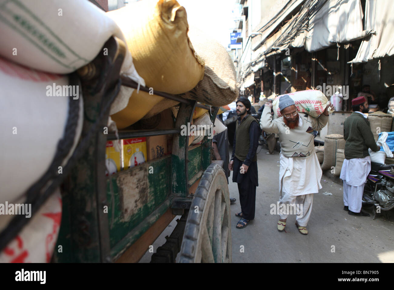 porter in Pakistan Stock Photo - Alamy