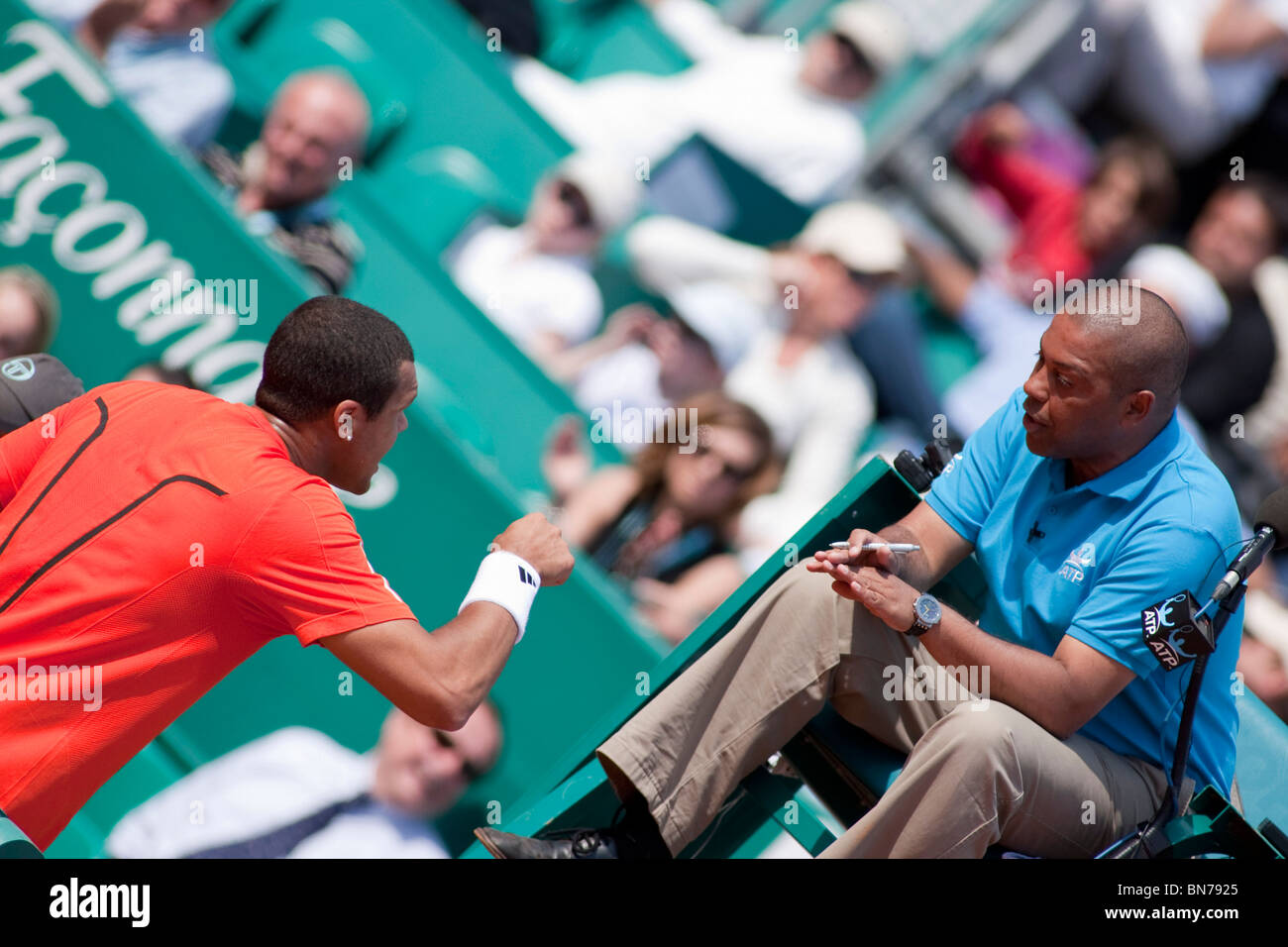 MONTE CARLO, MONACO. April 2010 The ATP Monte Carlo Masters tennis ...