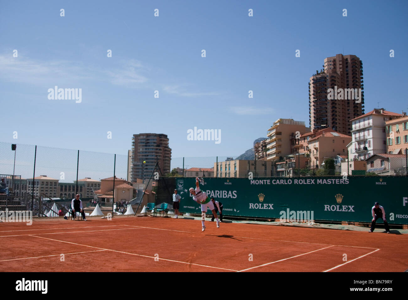 MONTE CARLO, MONACO. April 2010 The ATP Monte Carlo Masters tennis ...