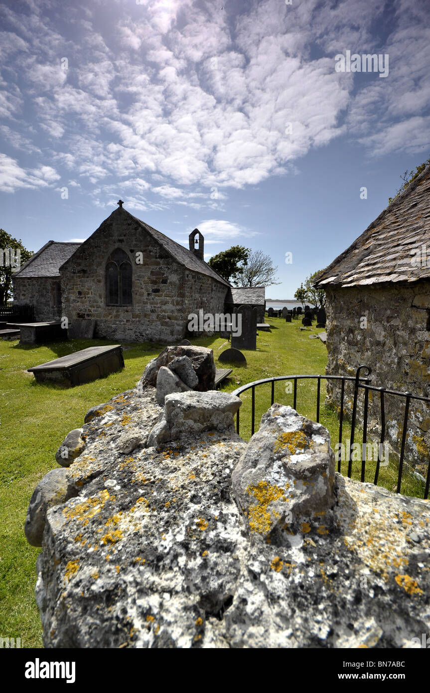 St baglans church hi-res stock photography and images - Alamy