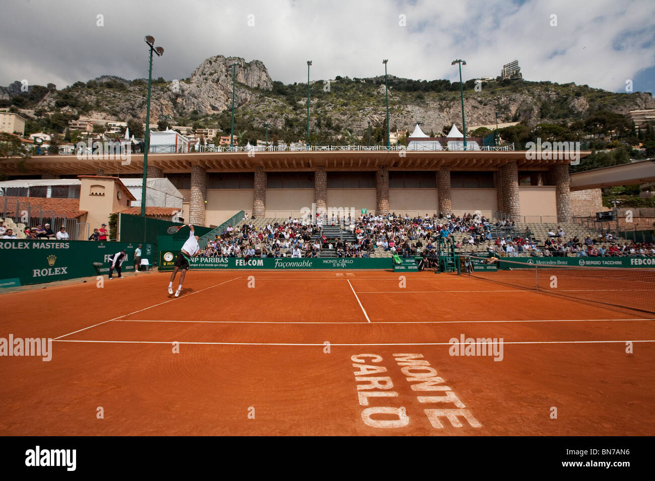 MONTE CARLO, MONACO. April 2010 The ATP Monte Carlo Masters tennis ...