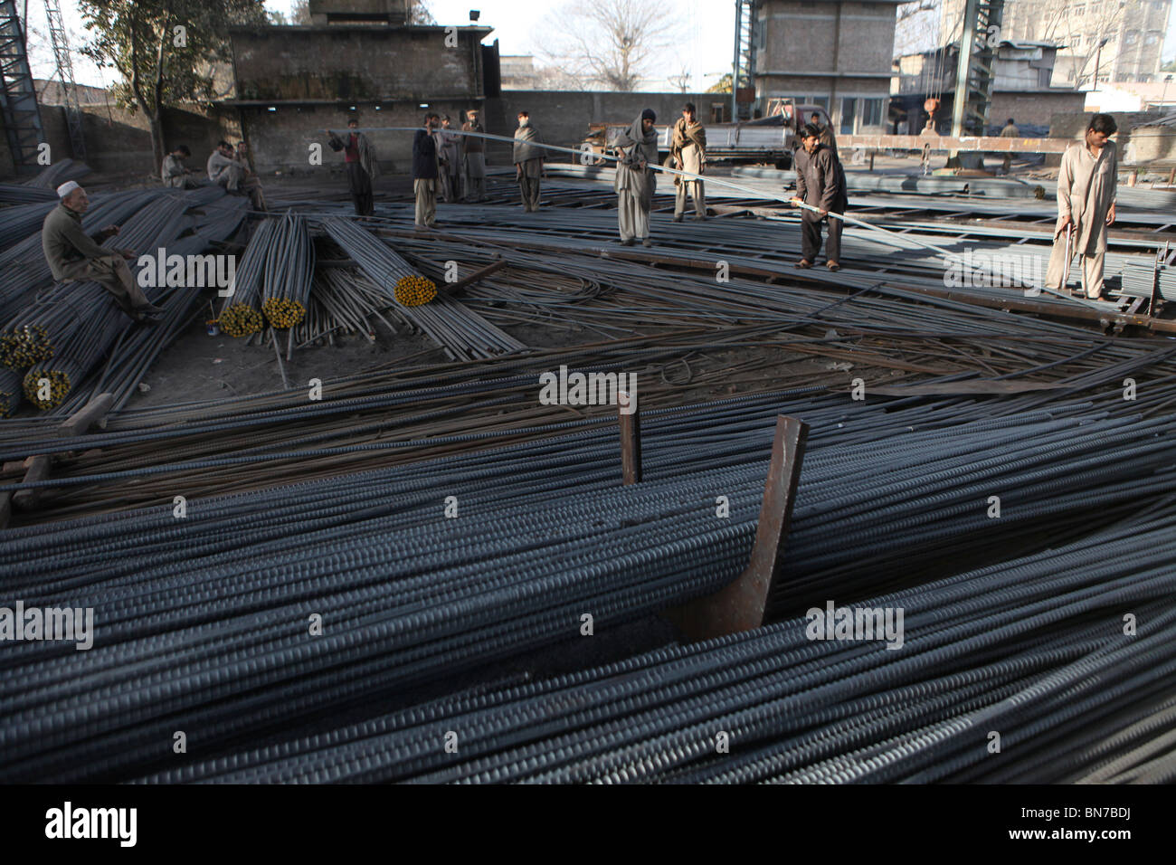 Steel factory in islamabad, Pakistan Stock Photo - Alamy