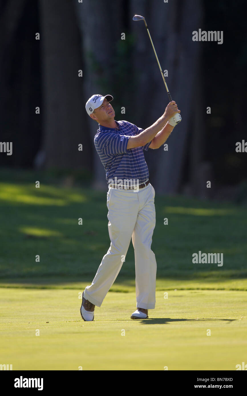 Davis love III competing at the 2010 AT&T National Stock Photo - Alamy