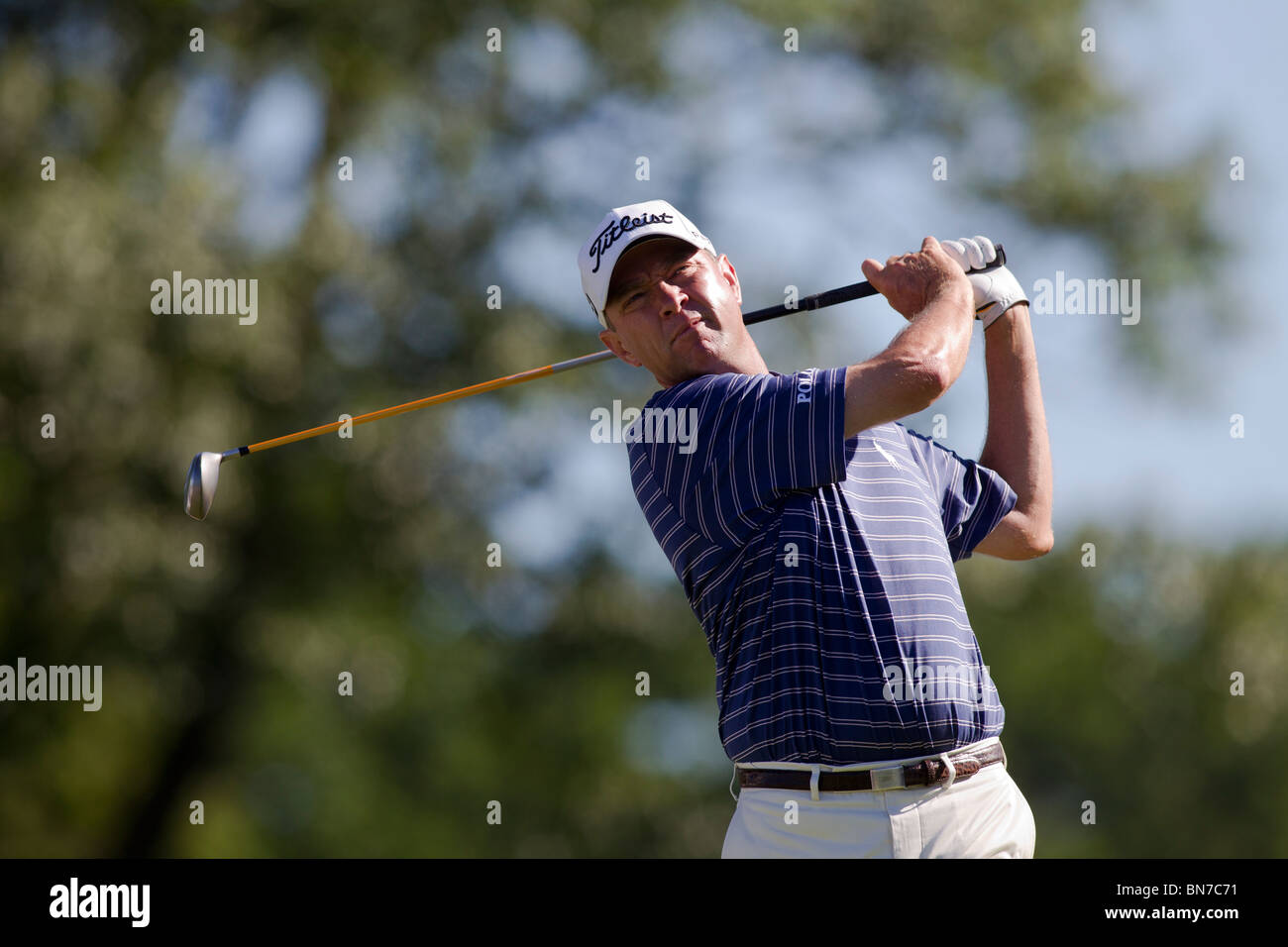 Davis love III competing at the 2010 AT&T National Stock Photo - Alamy