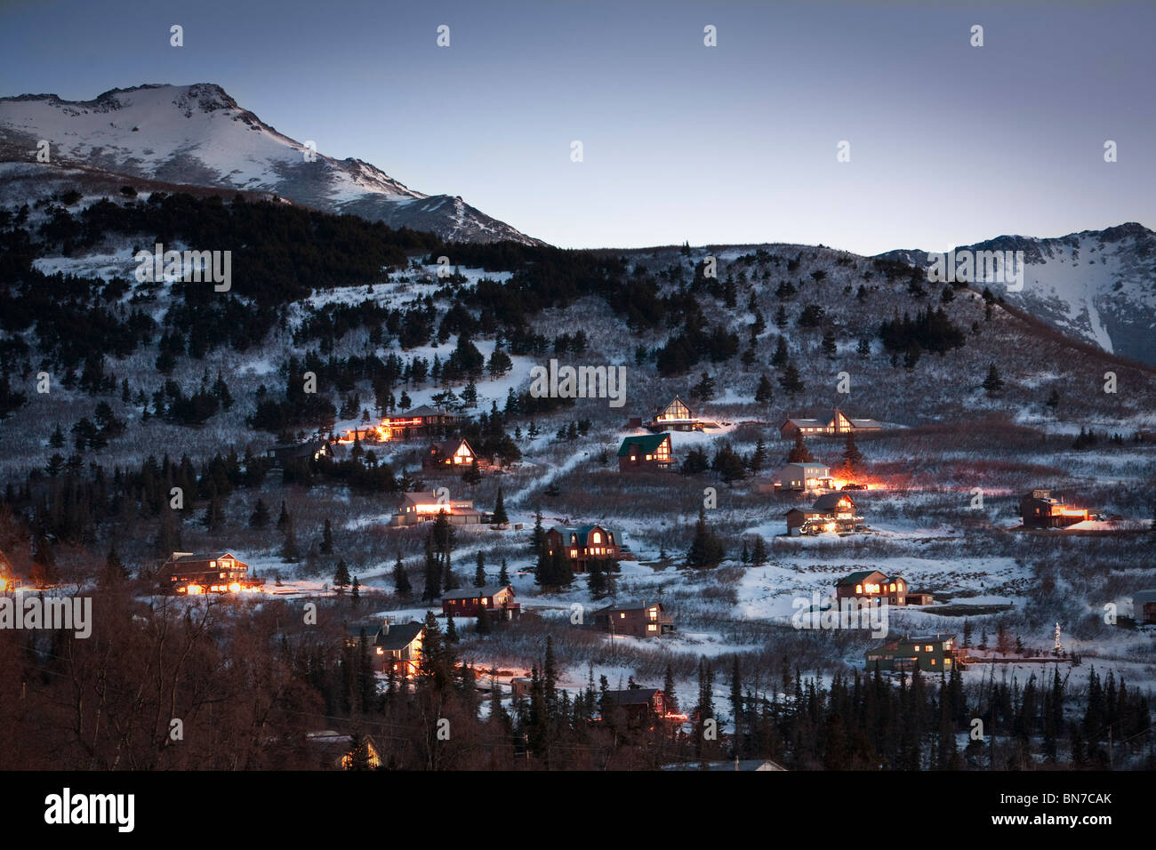Hillside Winter High Resolution Stock Photography and Images - Alamy