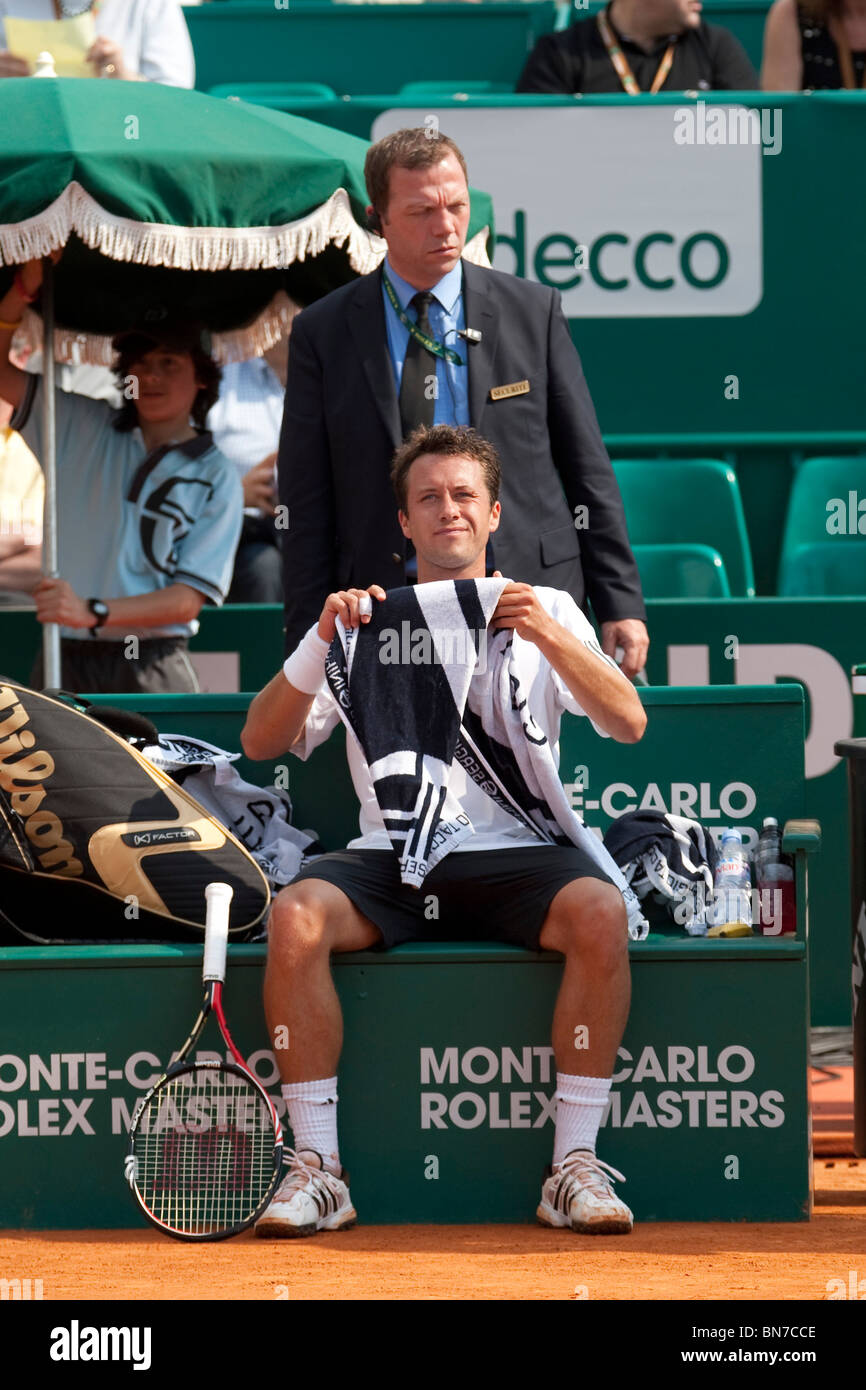 MONTE CARLO, MONACO. April 2010 The ATP Monte Carlo Masters tennis ...