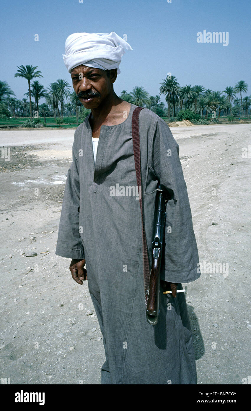 Egyptian security guard hi-res stock photography and images - Alamy