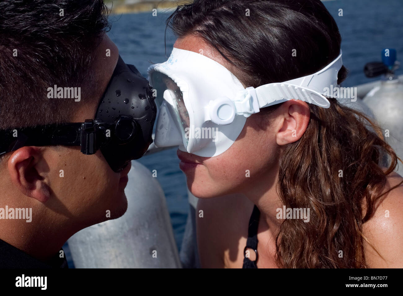 Eye through mask hi-res stock photography and images - Alamy