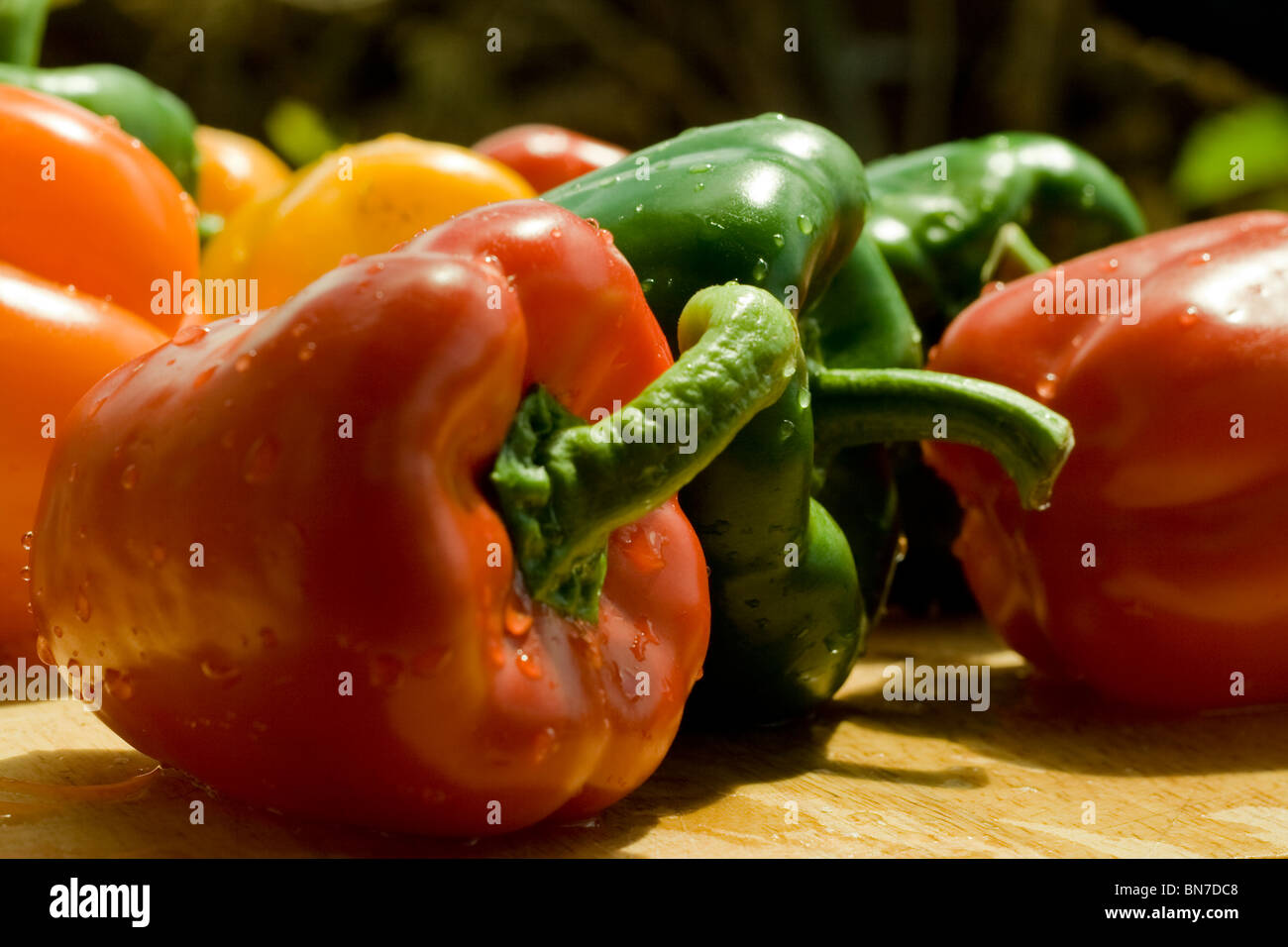 Sweet peppers different colors hi-res stock photography and images - Alamy