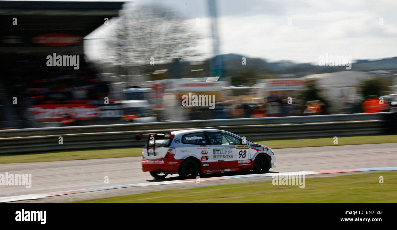 THRUXTON, ENGLAND. April 2010 The British Touring Car Championship ...