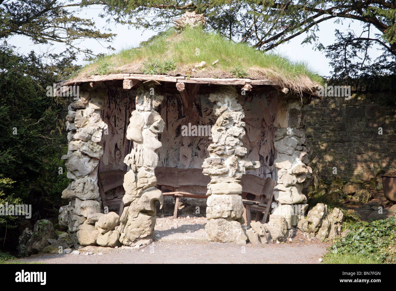 The Grotto, Loughcrew Gardens, Co. Meath, Ireland Stock Photo - Alamy