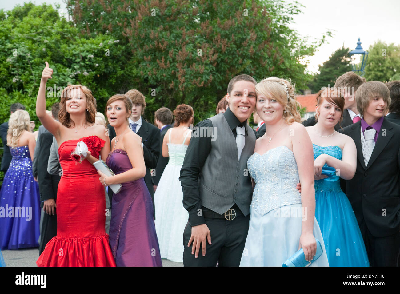 School gowns uk hi-res stock photography and images - Alamy