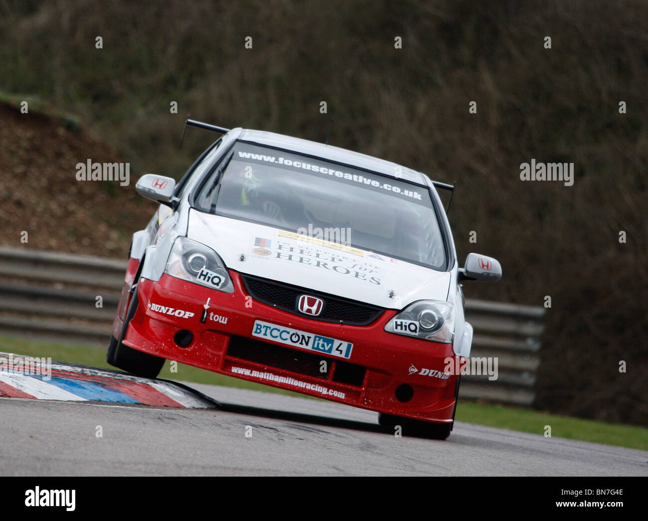THRUXTON, ENGLAND. April 2010 The British Touring Car Championship ...
