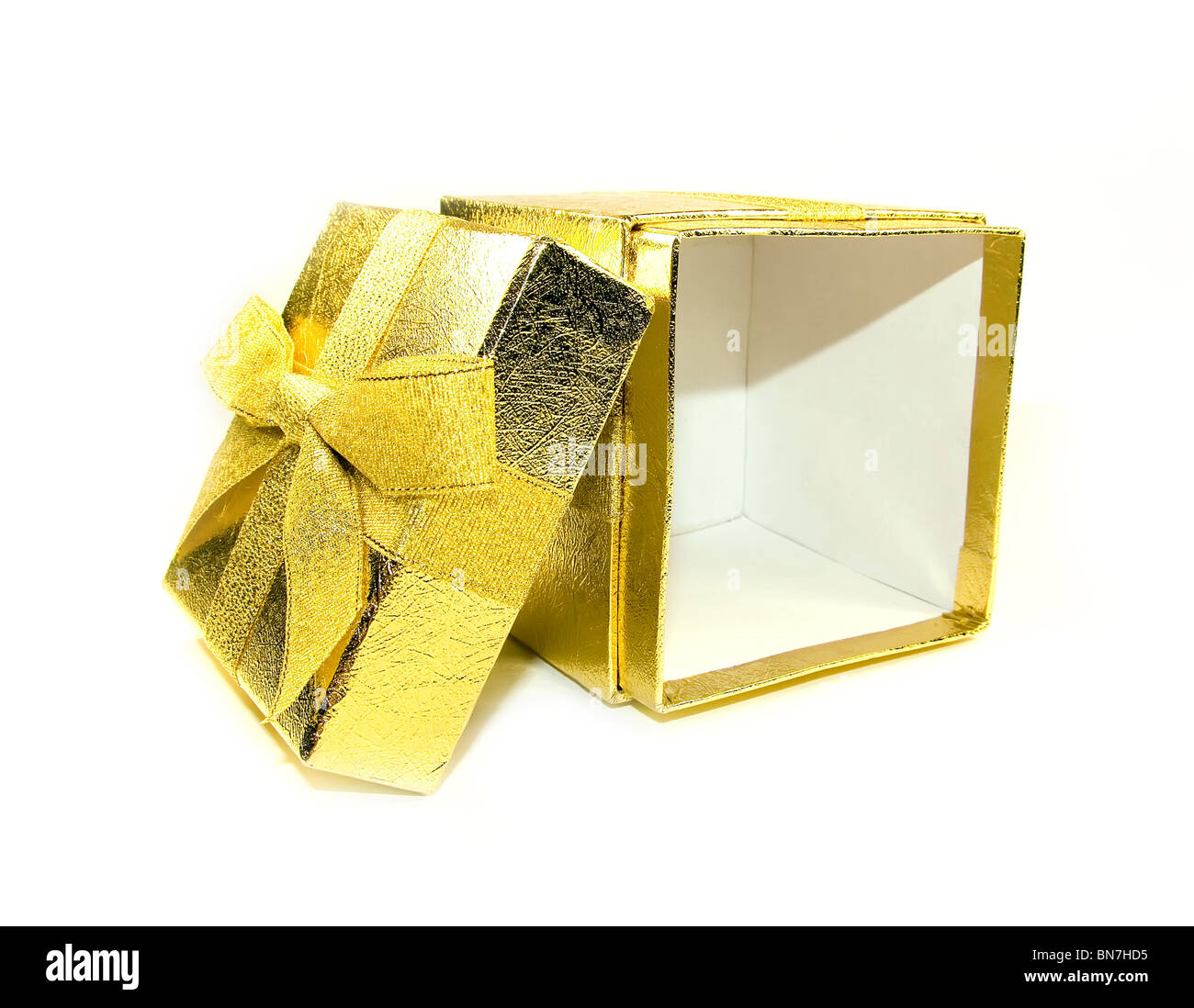 Opened gift box beautiful Cut Out Stock Images & Pictures - Alamy