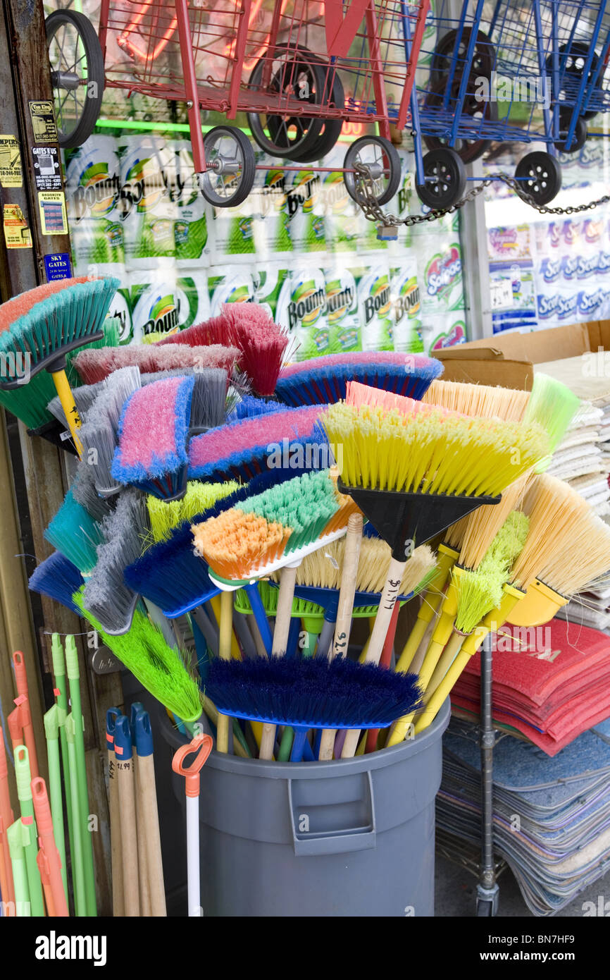 Colorful Brooms