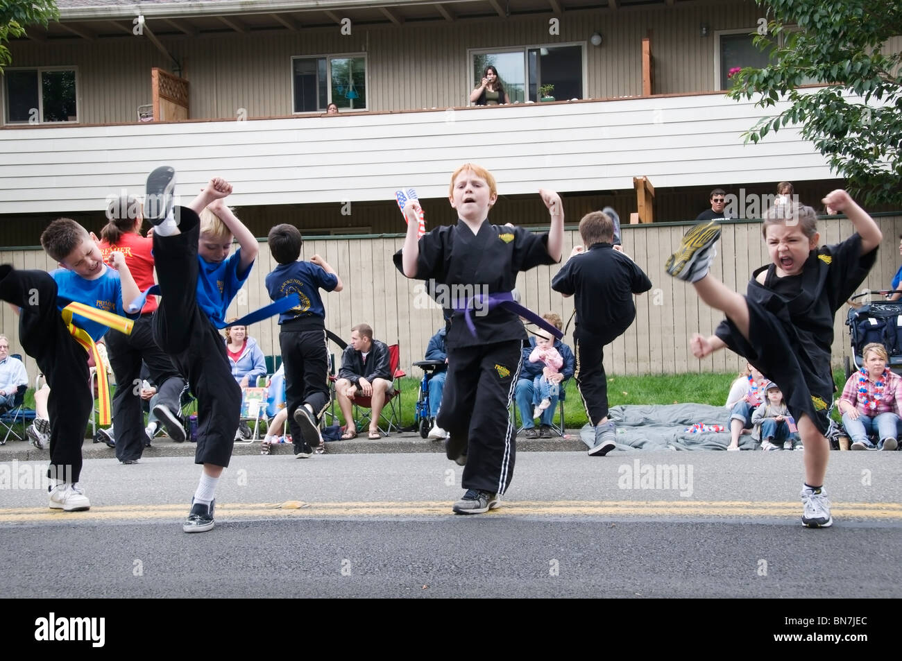 Children marching in the 4th of July parade demonstrate some powerful ...