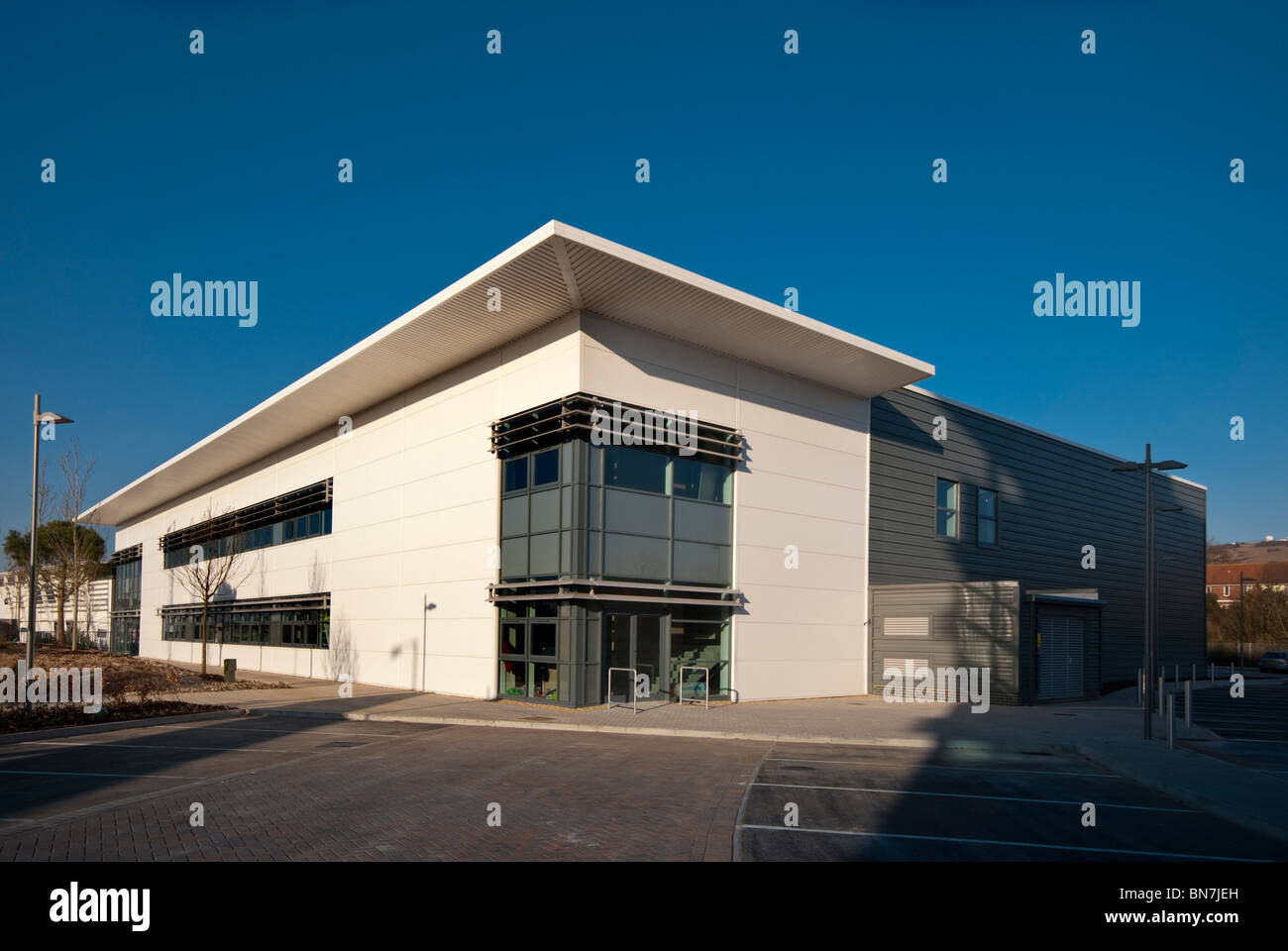 Exterior of Pall Europe Headquarters Building at Cosham Portsmouth ...