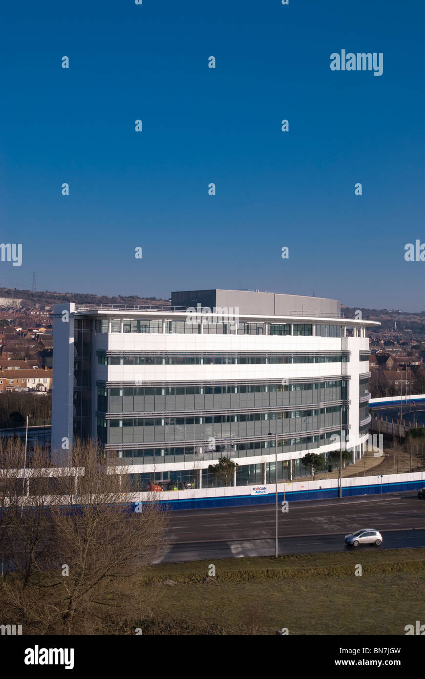 Exterior of Pall Europe Headquarters Building at Cosham Portsmouth ...