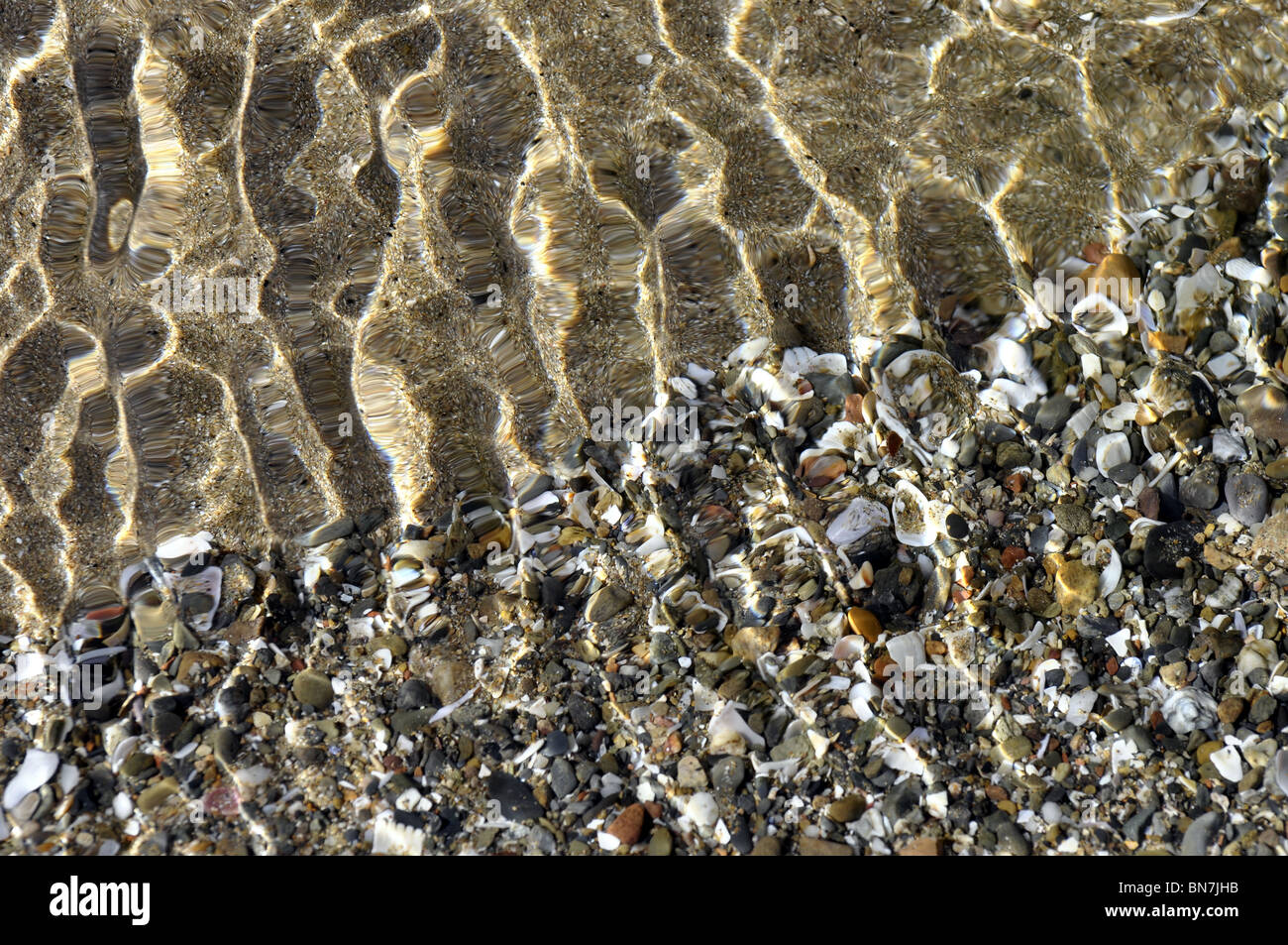 Water ripples with rock hi-res stock photography and images - Alamy