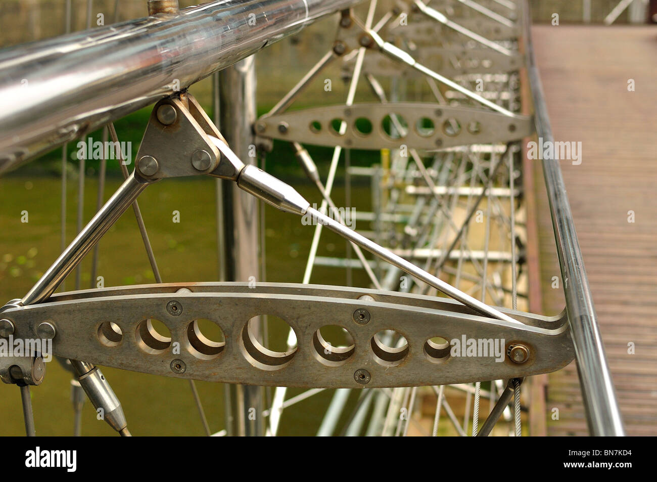 Stainless steel bridge hi-res stock photography and images - Alamy